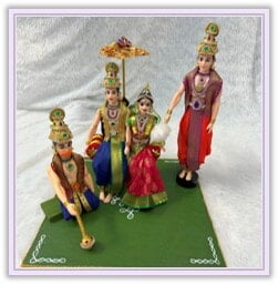 Ram Seeta Doll Set